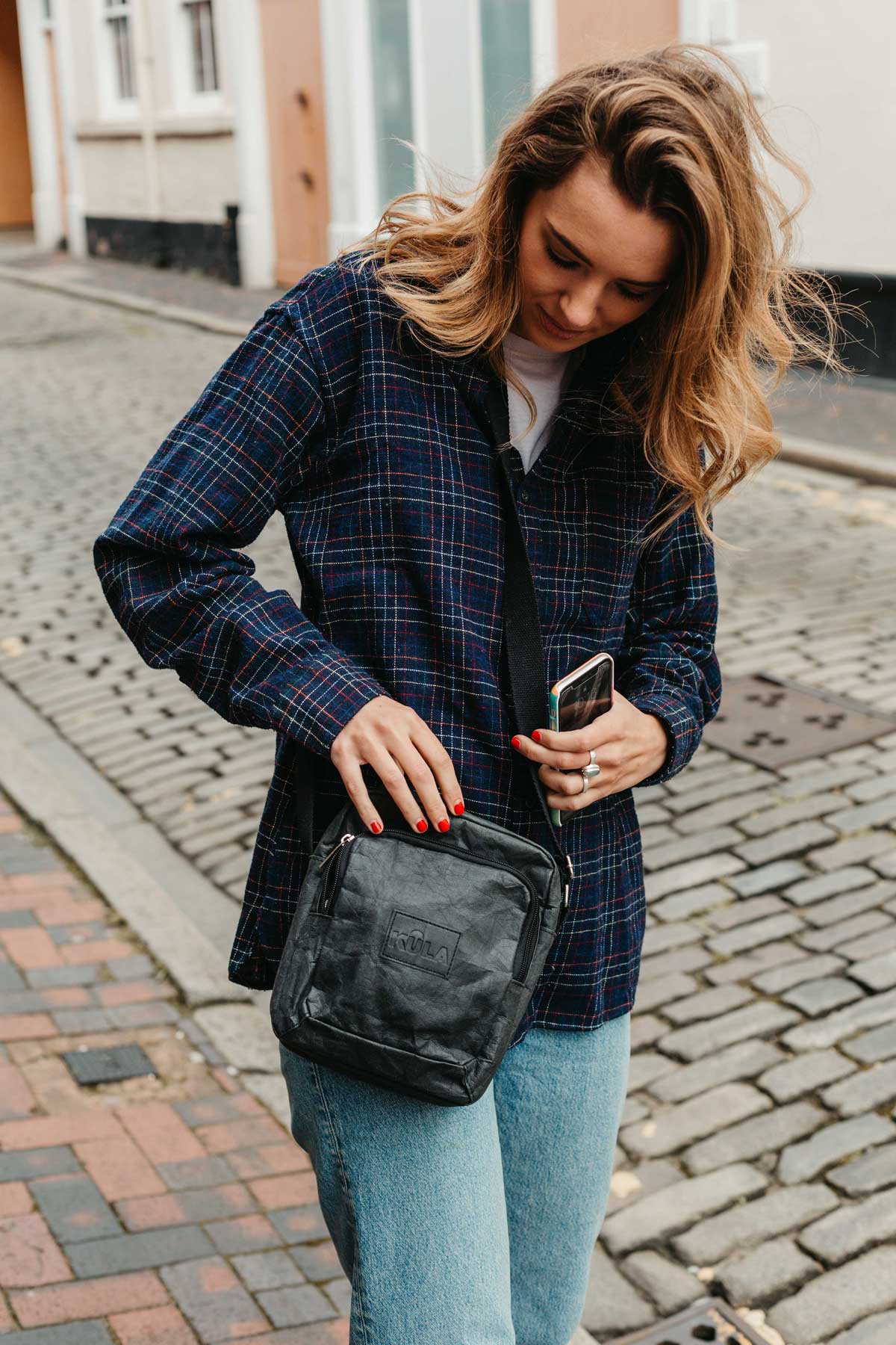 Kula Crossbody - Brown | Vegan flight bag from Kula Bags